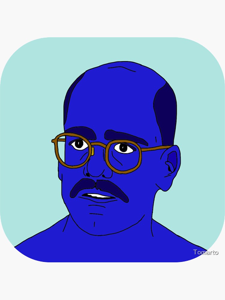 "Arrested Development - Tobias Funke - Blue Man " Sticker for Sale by ...