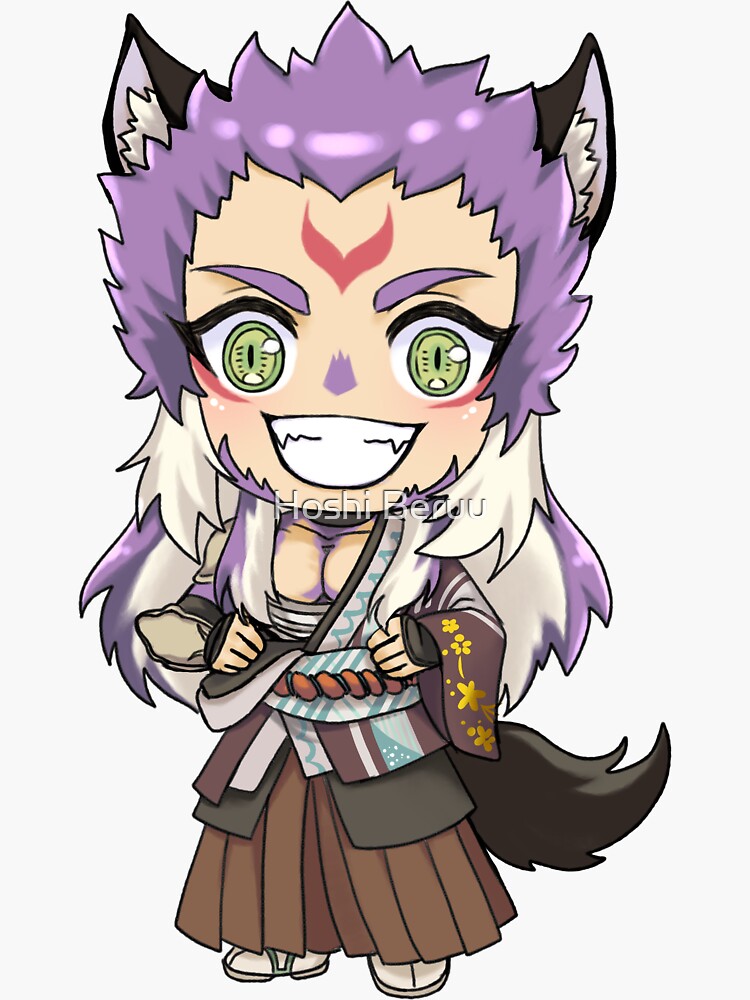 "RF5 Murakumo chibi" Sticker for Sale by BlooBerryDrawzz | Redbubble
