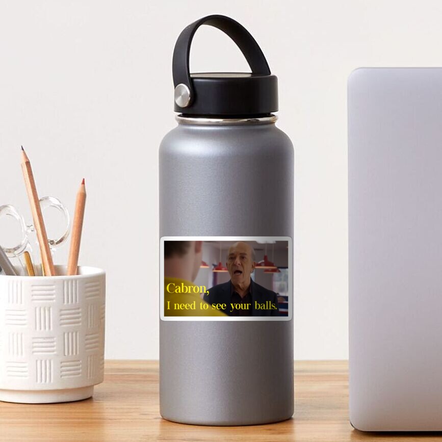 "Better call Saul hector salamanca I need to see your balls" Sticker ...