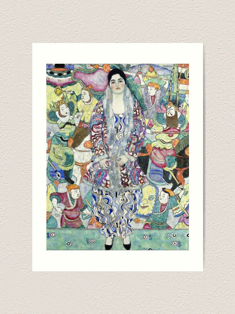 "Gustav Klimt's Portrait of Friederike Maria Beer (1916" Art Print for ...