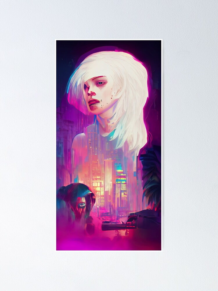 "neon ink" Poster for Sale by Jenslemmens | Redbubble