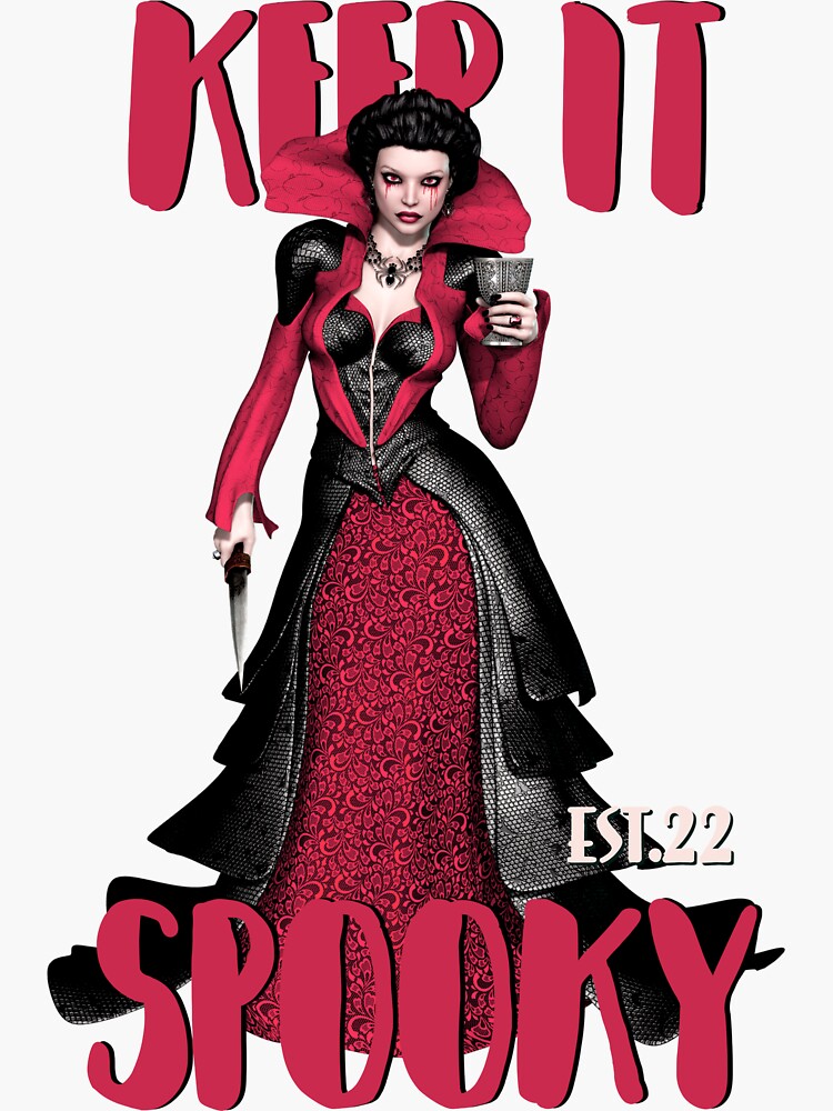 "KEEP IT SPOOKY" Sticker for Sale by GAADesignz | Redbubble