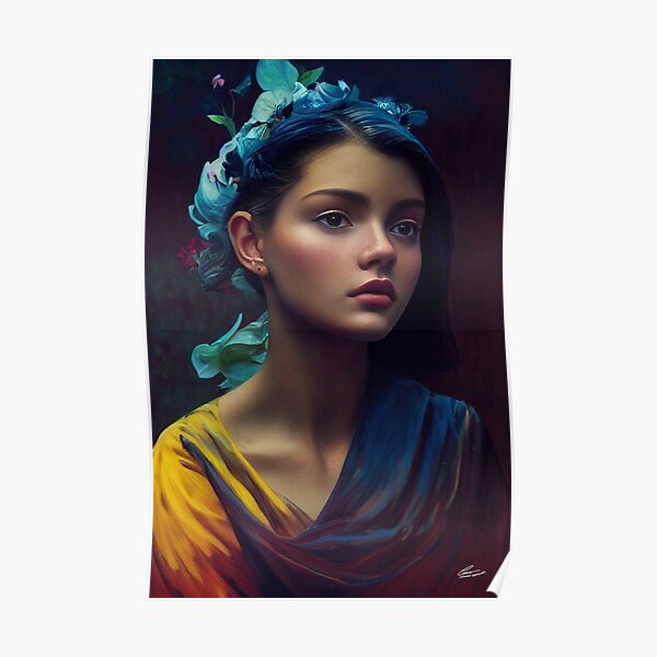 "classic portret" Poster for Sale by Jenslemmens | Redbubble