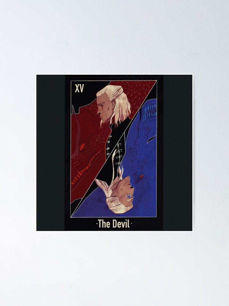 "Daemon Targaryen Devil" Poster for Sale by BMArtDesign | Redbubble