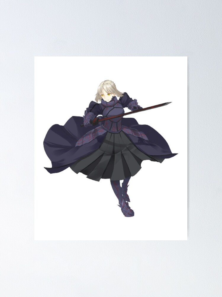 "Saber Alter" Poster for Sale by ALAEEDDINEBHM | Redbubble