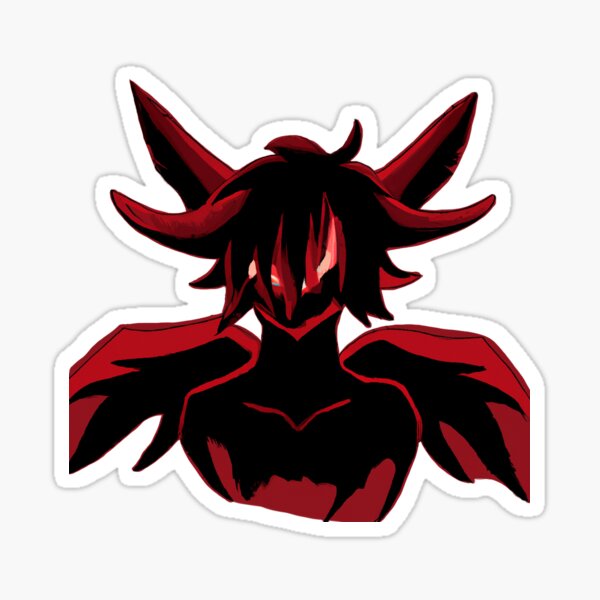 "The devil monster" Sticker for Sale by ParalelArt | Redbubble