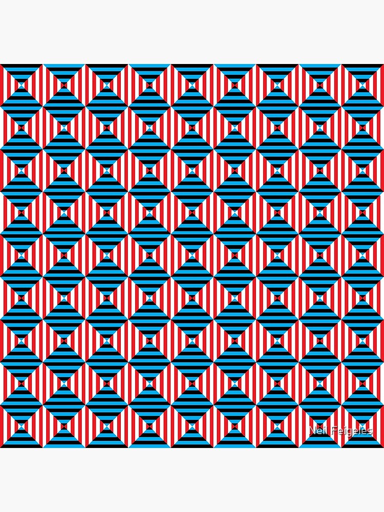 "Box Within Box Pattern no. 20" Poster for Sale by NeilFeigeles | Redbubble