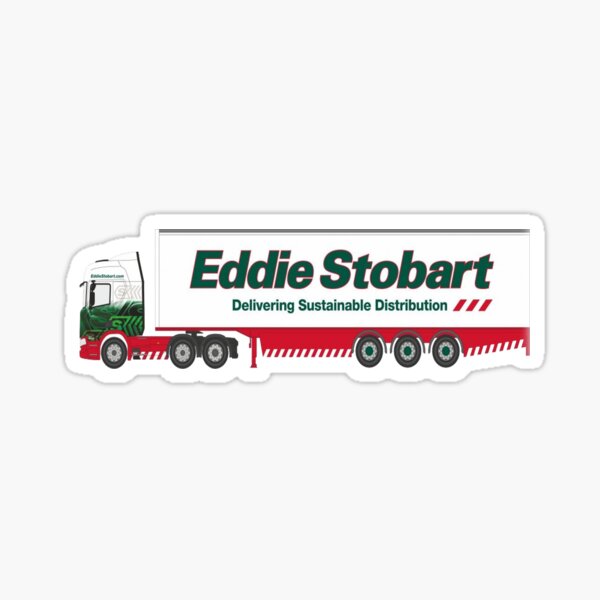 "Eddie Stobart" Sticker for Sale by anfostore | Redbubble