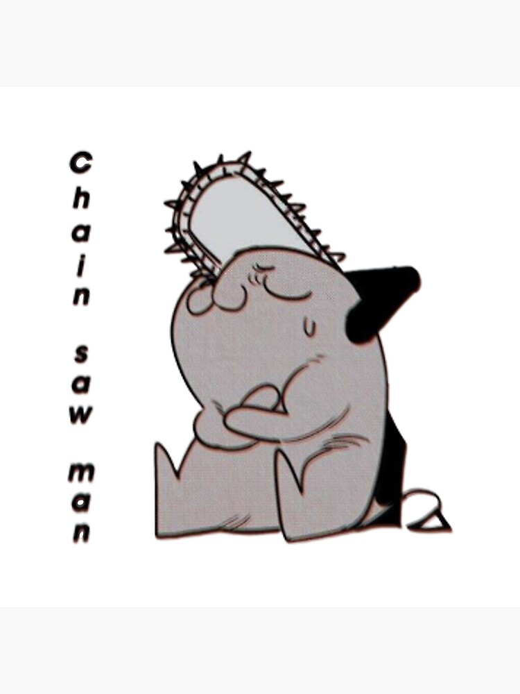 "Chainsaw Man Pochita Dog" Art Print for Sale by Zenozen | Redbubble
