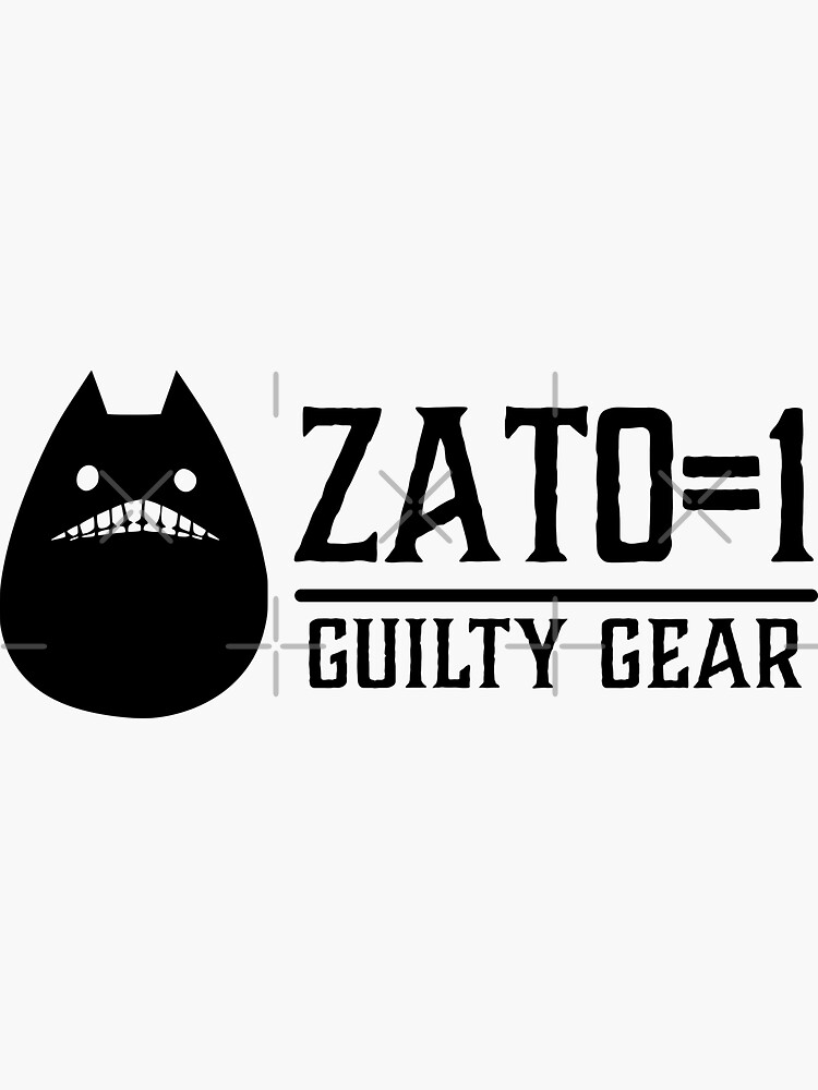 "ZATO =1 GUILTY GEAR STRIVE COLOR" Sticker for Sale by JCBA | Redbubble