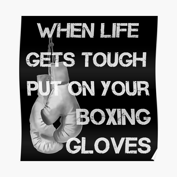 Boxing Gloves Posters | Redbubble