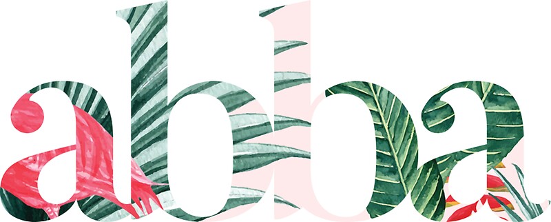 "Abba Pattern" Stickers by sambritny | Redbubble