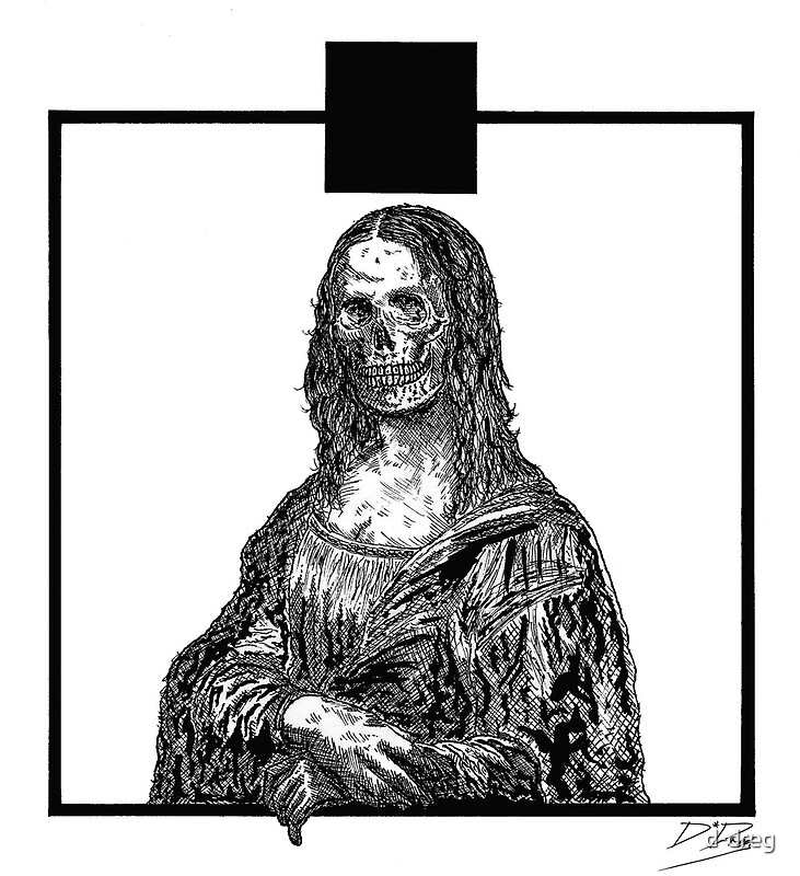 "Mono Lisa" by d-dreg | Redbubble