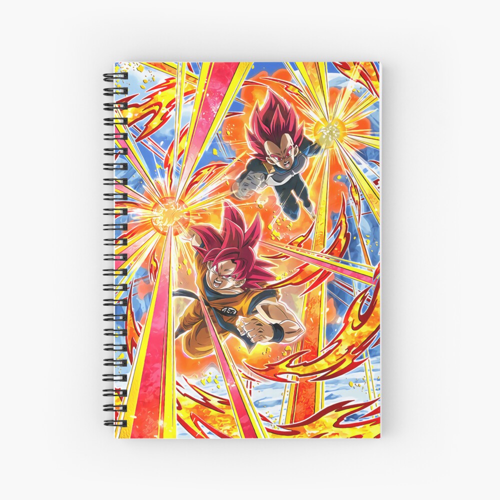 "Super Saiyan God Goku & Vegeta Alternate Art (Dokkan Battle) " Spiral ...