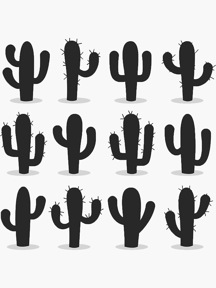 "Classic Mexico Cactus " Sticker for Sale by YARIIN | Redbubble