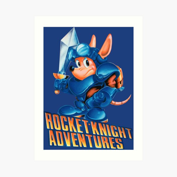Rocket Knight Adventures Art Prints | Redbubble