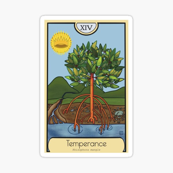"Temperance Mangrove" Sticker for Sale by FelisChaos | Redbubble