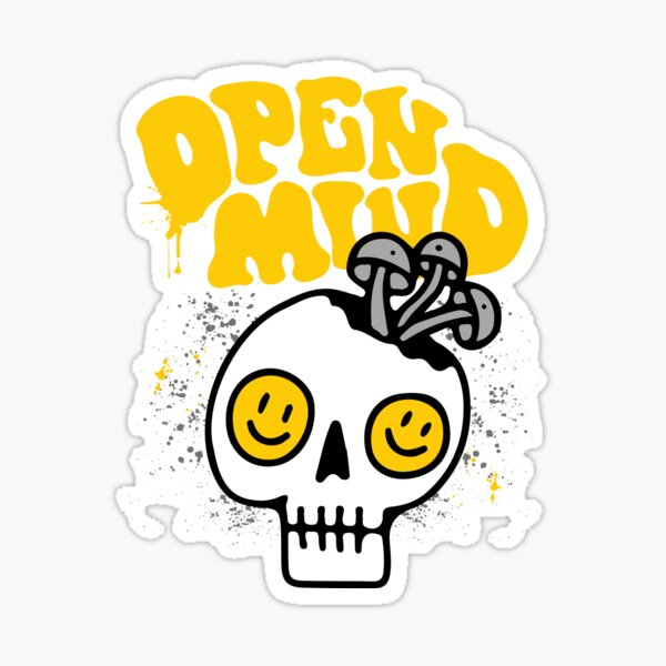 "Open mind" Sticker for Sale by Tonickay | Redbubble