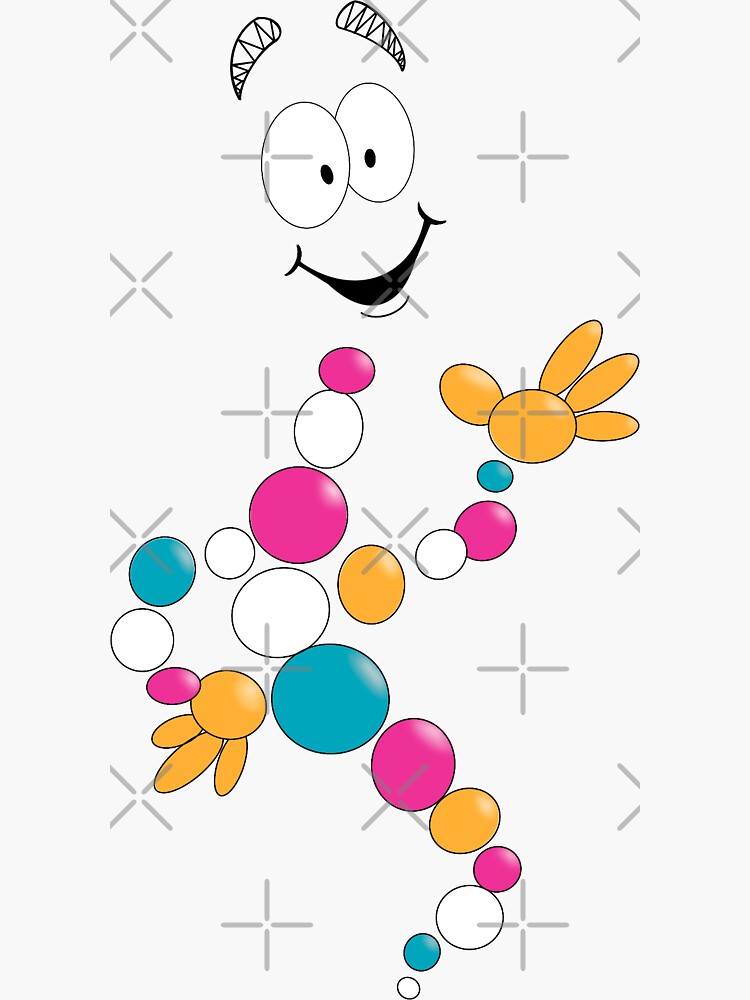 "Mr. DNA" Sticker for Sale by V_ BookishDancer | Redbubble