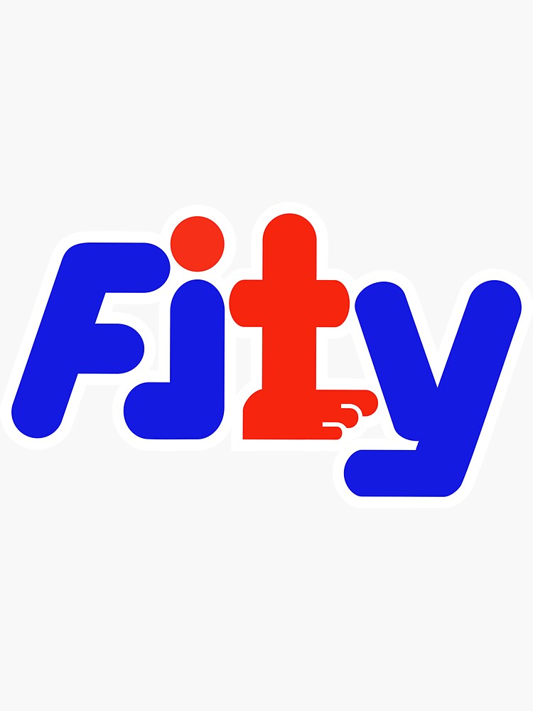 Pegatina «Fity de Gándara (Logo)» de ArchivoHumano | Redbubble