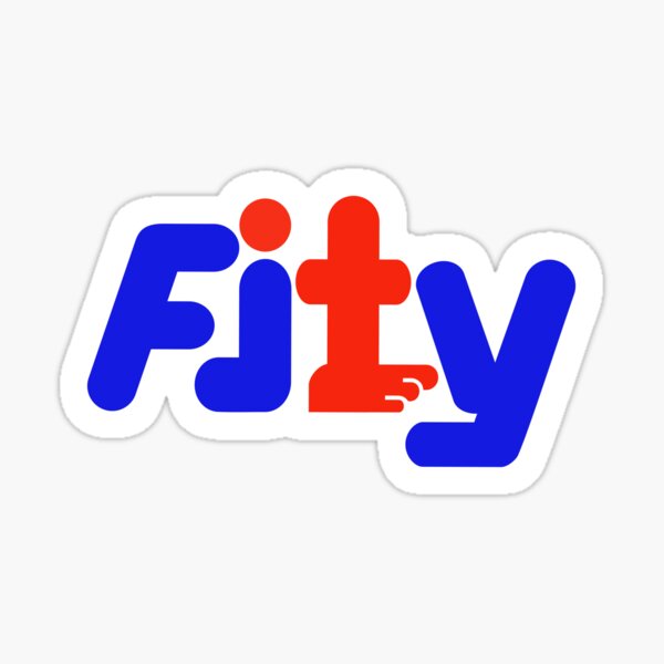 Pegatina «Fity de Gándara (Logo)» de ArchivoHumano | Redbubble