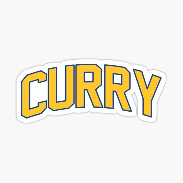 "Curry basketball player curry number 30 gameday curry 30" Sticker for ...