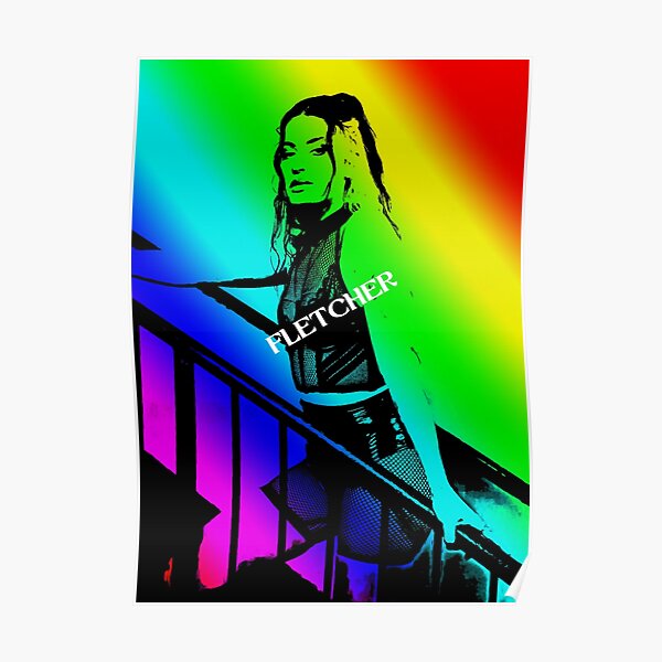 "Fletcher Rainbow" Poster for Sale by keetaboo69 | Redbubble