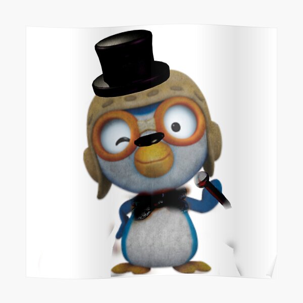 "Pororo" Poster for Sale by Par-kids | Redbubble