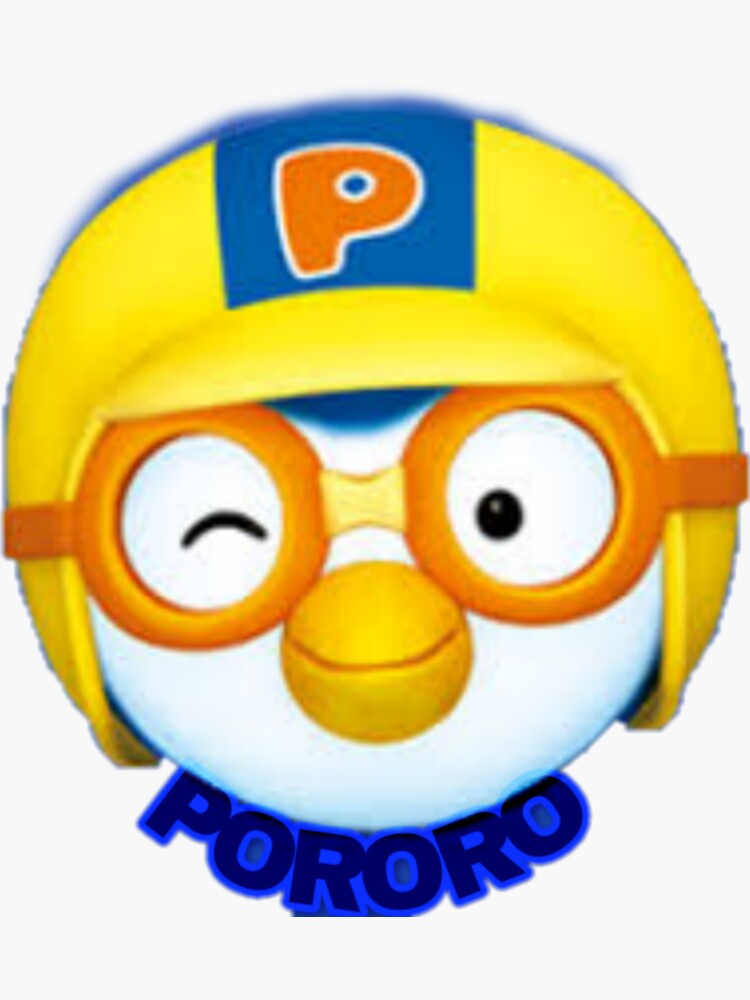 "Pororo" Sticker for Sale by Par-kids | Redbubble