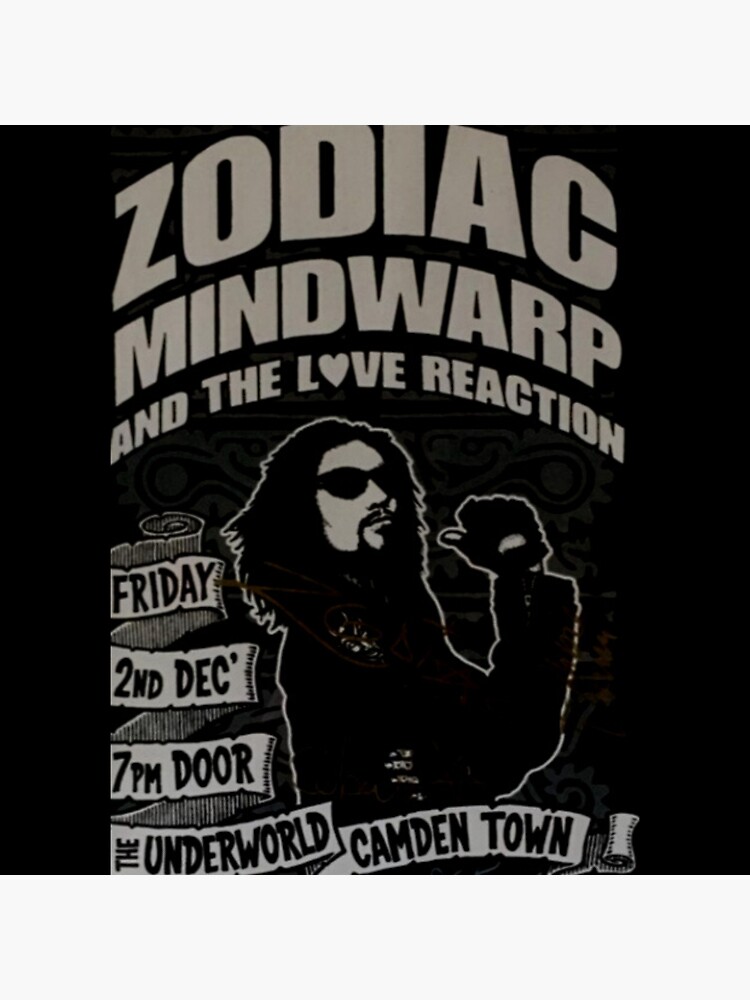"zodiac mindwarp" Sticker for Sale by Elamolan | Redbubble