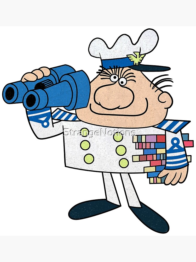 "Tribute to Jay Ward Cartoons: 60s Captain Peter Peachfuzz Character ...