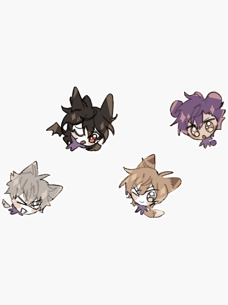 "undead scrunkly" Sticker for Sale by loperi | Redbubble