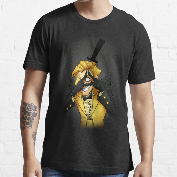 ""Bill Cipher" Gravity Falls Merch" T-shirt for Sale by Septoxin ...