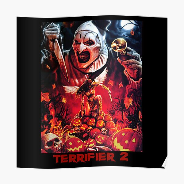 "Terrifier 2 poster" Poster for Sale by eliohaberman | Redbubble