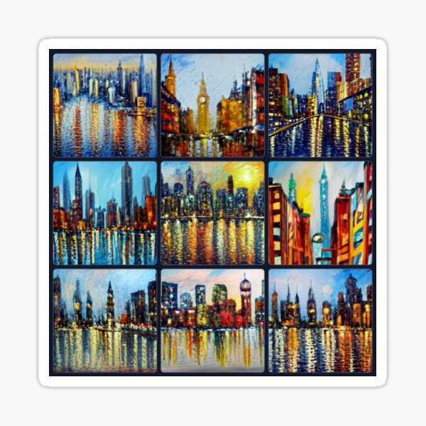 "World Cities Pack" Sticker for Sale by CinderPress | Redbubble