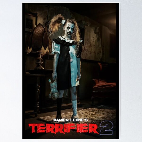 "Terrifier girl poster" Poster for Sale by eliohaberman | Redbubble