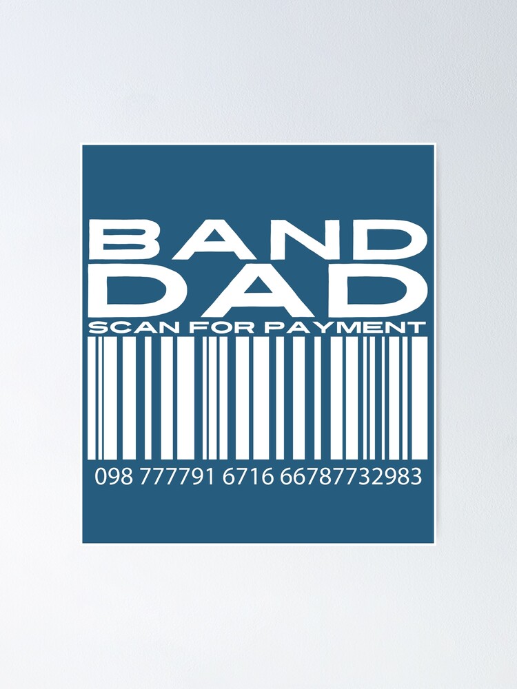 "Band Dad Scan For Payment | Band Daddy | Marching Band Dad (Black ...