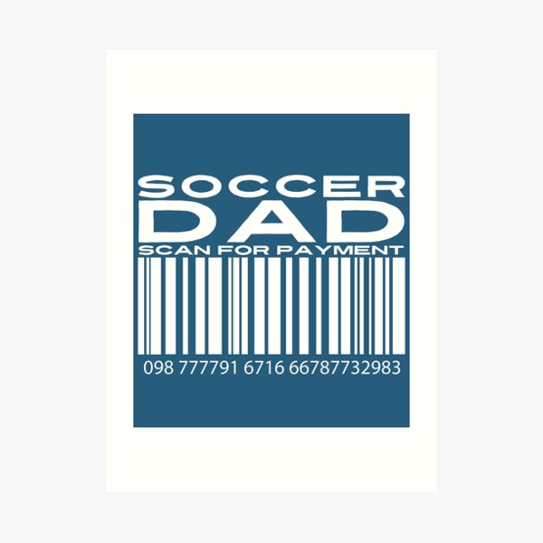 "Soccer Dad Scan For Payment | Soccer Dad | Soccer Support | Soccer ...