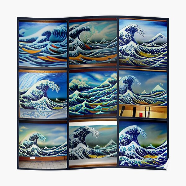 "Tsunami Pack" Poster for Sale by CinderPress | Redbubble