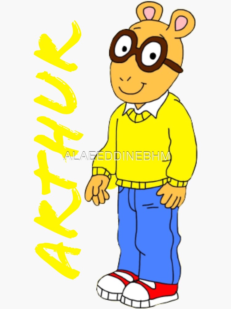 "Arthur" Sticker for Sale by ALAEEDDINEBHM | Redbubble