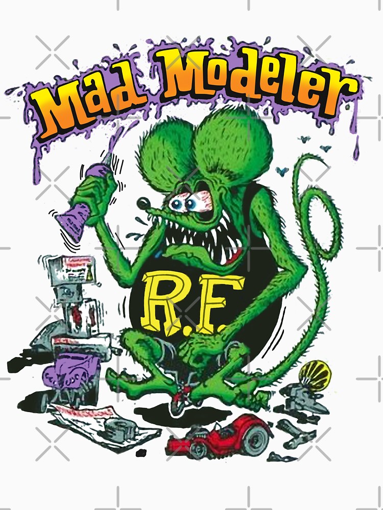 "Mad Modeler Ratfink RF" T-shirt for Sale by kasperrelay | Redbubble ...
