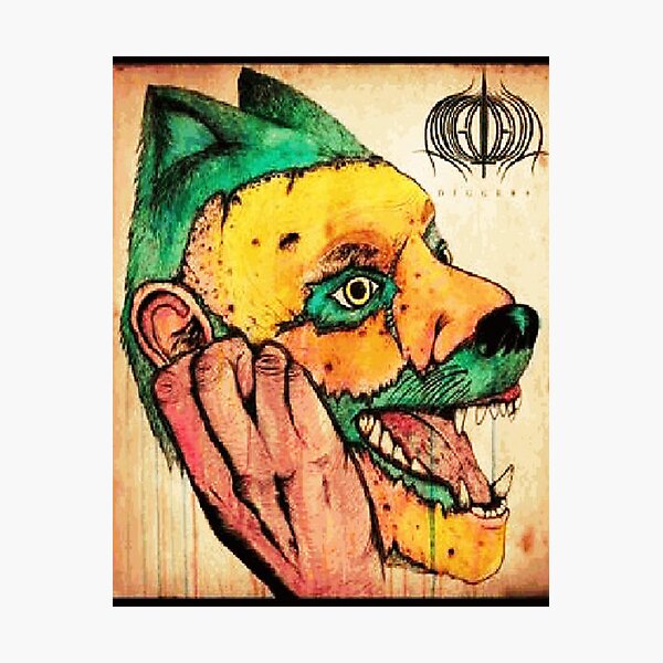 Lámina fotográfica «Increíble portada del álbum amigo the devil band ...