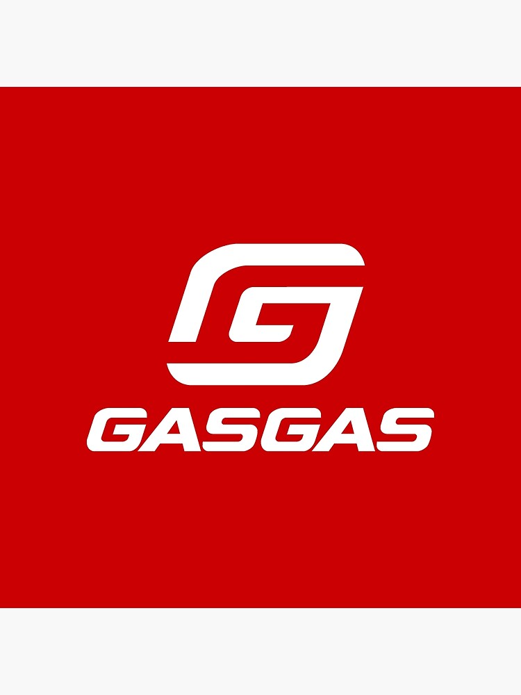 "white gasgas logo" Poster for Sale by LisaDillons | Redbubble