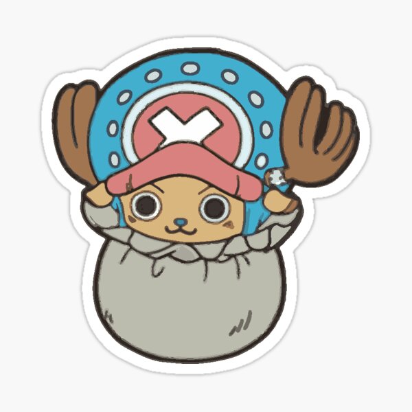 "Tony Tony Chopper" Sticker for Sale by Luisrovi | Redbubble
