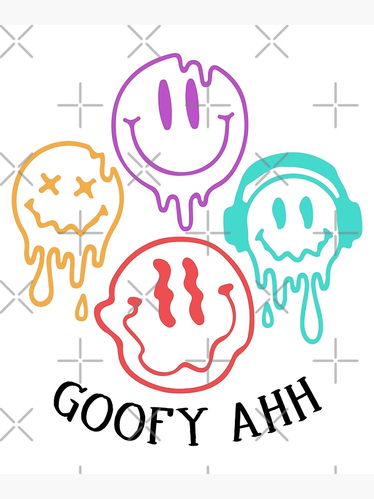 Nerd Emoji Goofy Ahh Poster For Sale By Fakihshop Redbubble