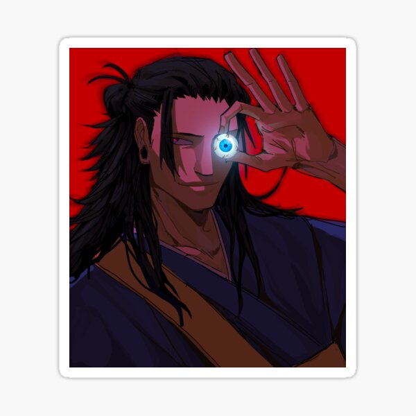 "uhhh geto & eyeball" Sticker for Sale by Ryanscribbles | Redbubble