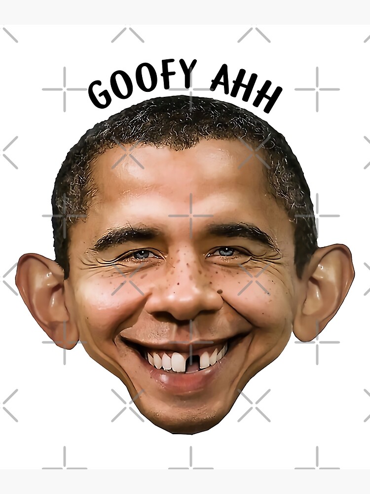 "Goofy Ahh, Obamus Trinomus" Photographic Print for Sale by FakihShop ...