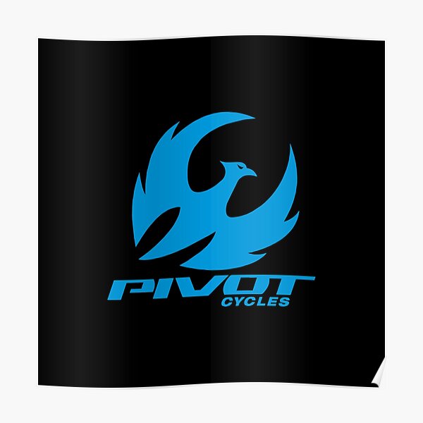 "blue bird cycles logo" Poster for Sale by biggerandy | Redbubble