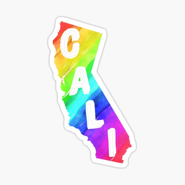 "CALI. California Pride. The REAL Sunshine State." Sticker for Sale by ...
