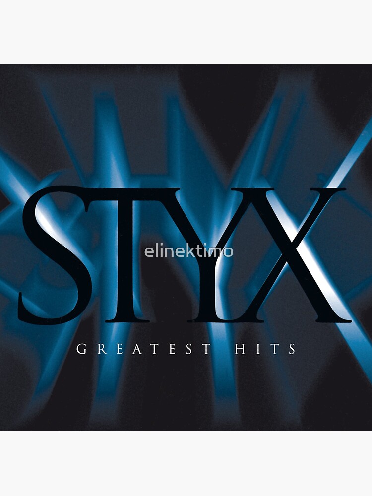 "GREATEST HITS" Sticker for Sale by elinektimo | Redbubble